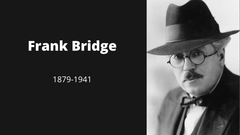 26 février 1879 : happy birthday, Frank Bridge ! - Profession Spectacle